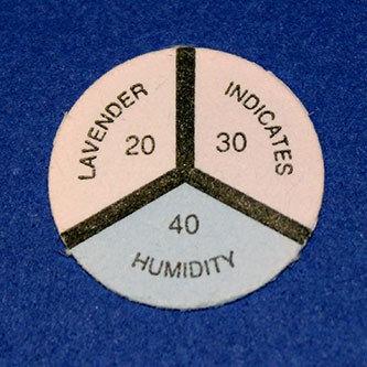 Humidity Indicator Plug Discs - Protective Packaging Corporation